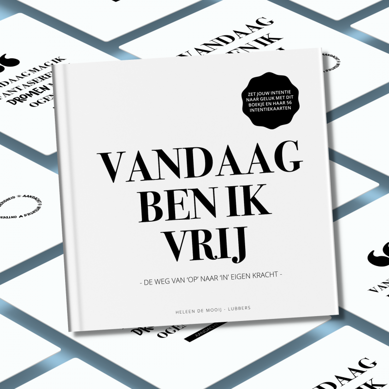Boek Vandaag ben ik Vrij + 56 intentiekaarten - In Eigen Kracht